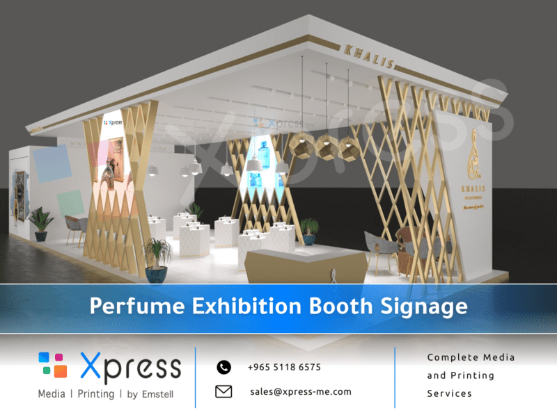Perfume Booth Stand for Kuwait Business - XpressME